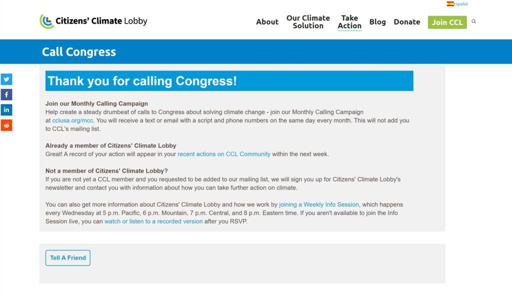 How to Call Members of Congress | Citizens' Climate Lobby