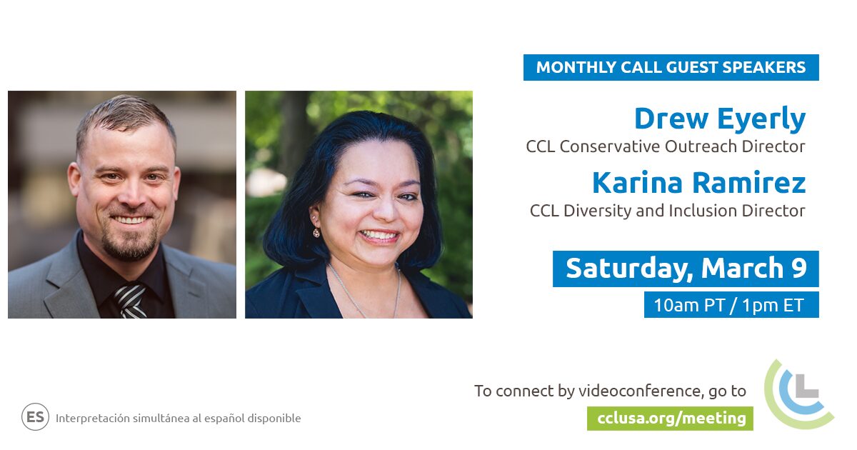 Karina Ramirez & Drew Eyerly | Citizens' Climate Lobby